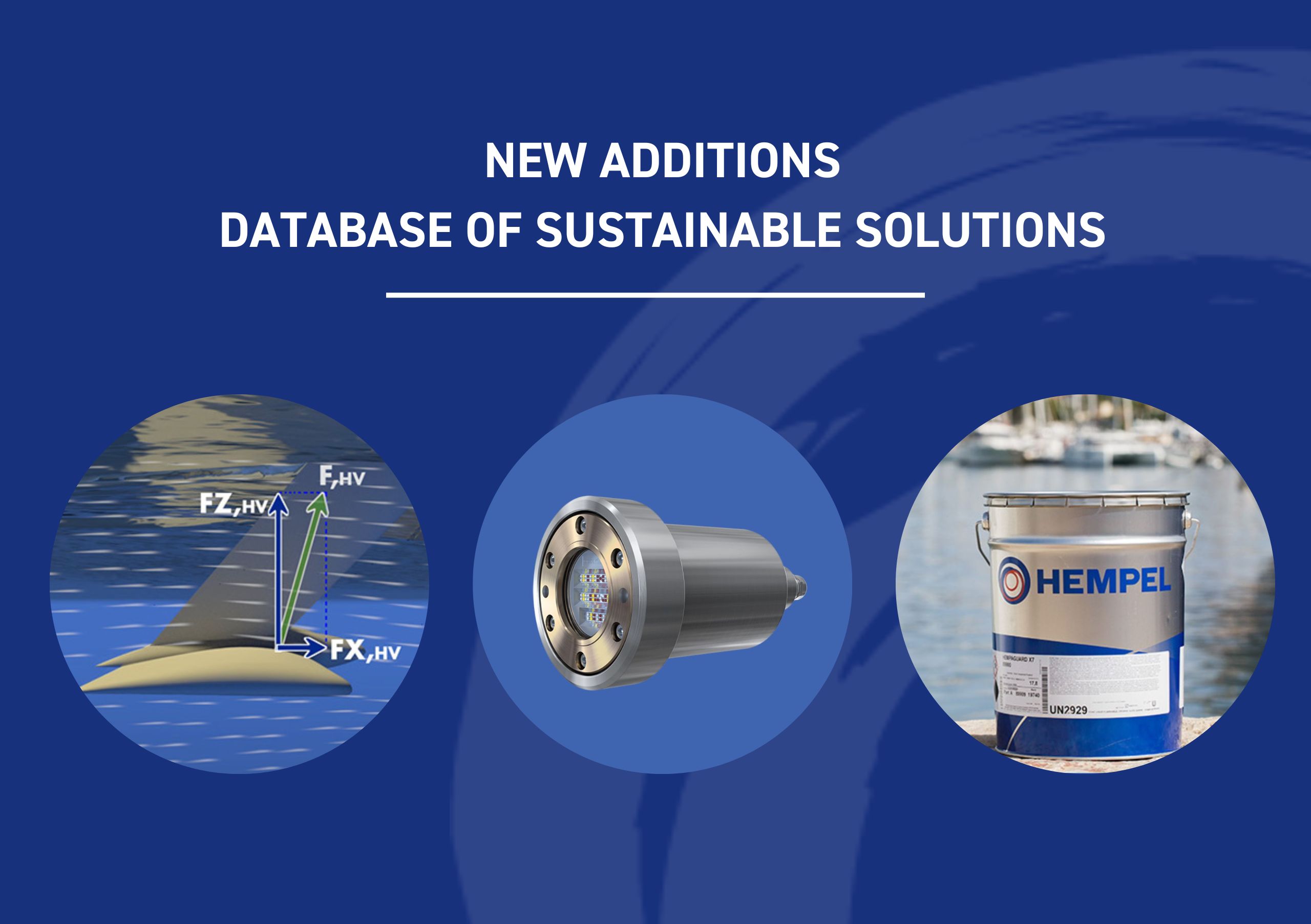 Welcoming three new products to our Database of Sustainable Solutions ...